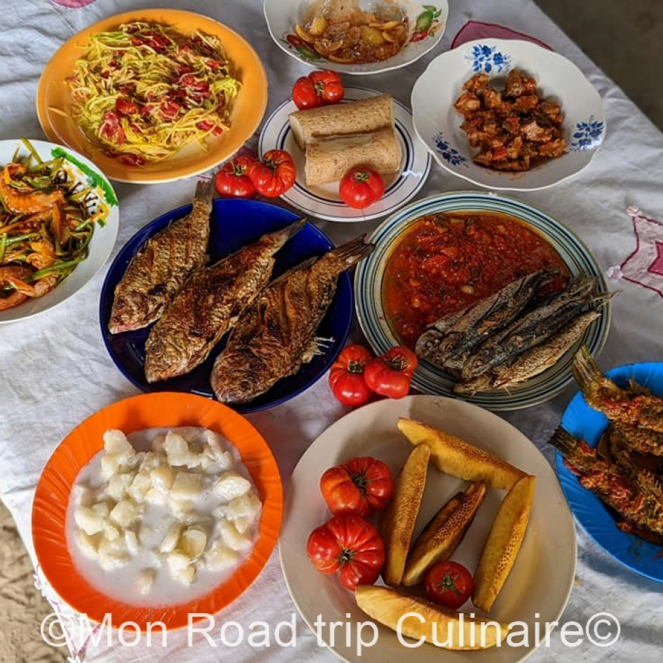 Mon Road trip Culinaire 23 aout 2022 RAMENA - MER D'EMERAUDE - BAIE ...